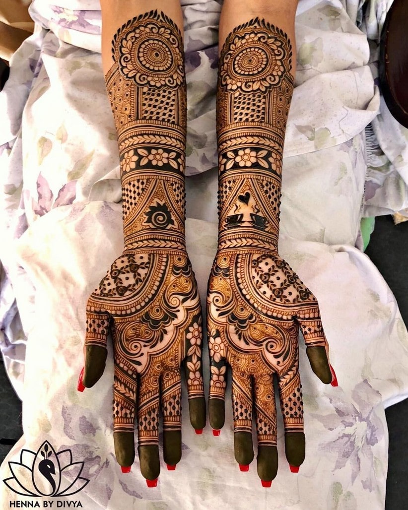 Latest Bridal Mehndi Desings For Hand and Feet In 2020